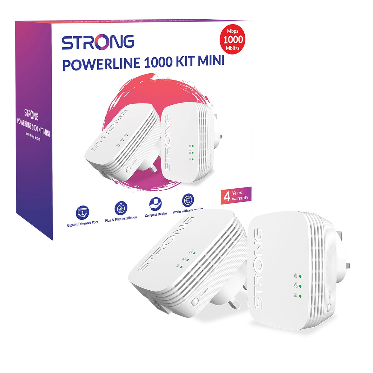 STRONG AV1000 Mini Powerline Kit — Computer Orbit