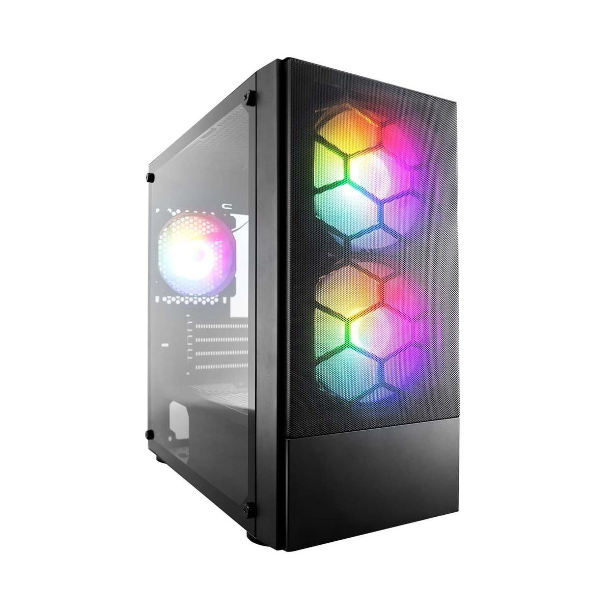 1st Player X4-M ARGB Black Micro-ATX Case — Computer Orbit