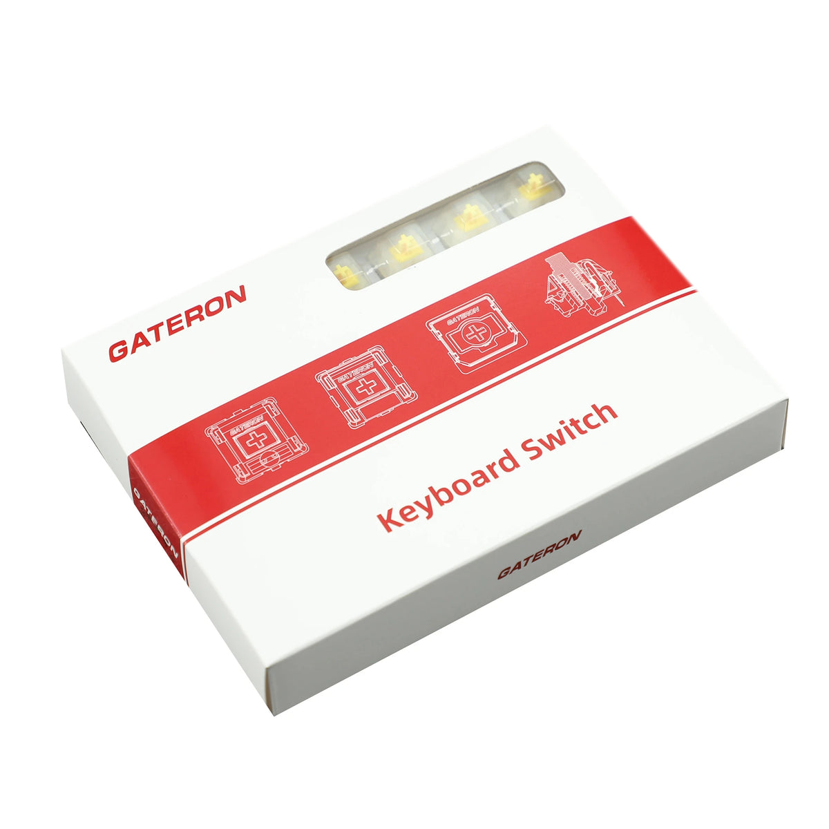 Gateron Milky Yellow Pro KS-3 Pre-Lubed Switch Box — Computer Orbit