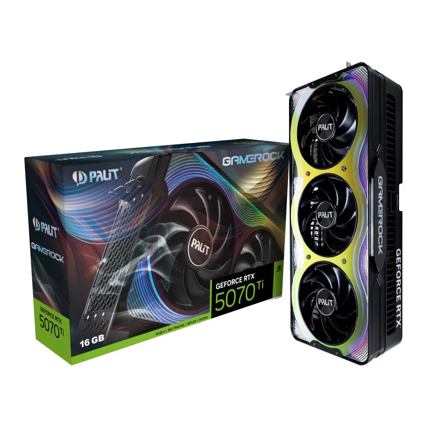 Palit RTX 5070 Ti Gamerock 16GB Graphics Card — Computer Orbit