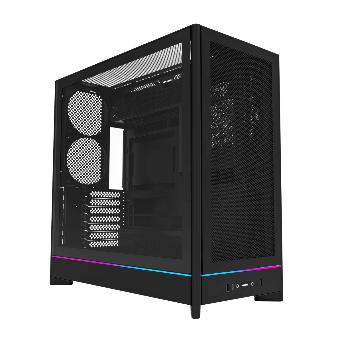 Montech HS01 Reversible Black ATX Case — Computer Orbit