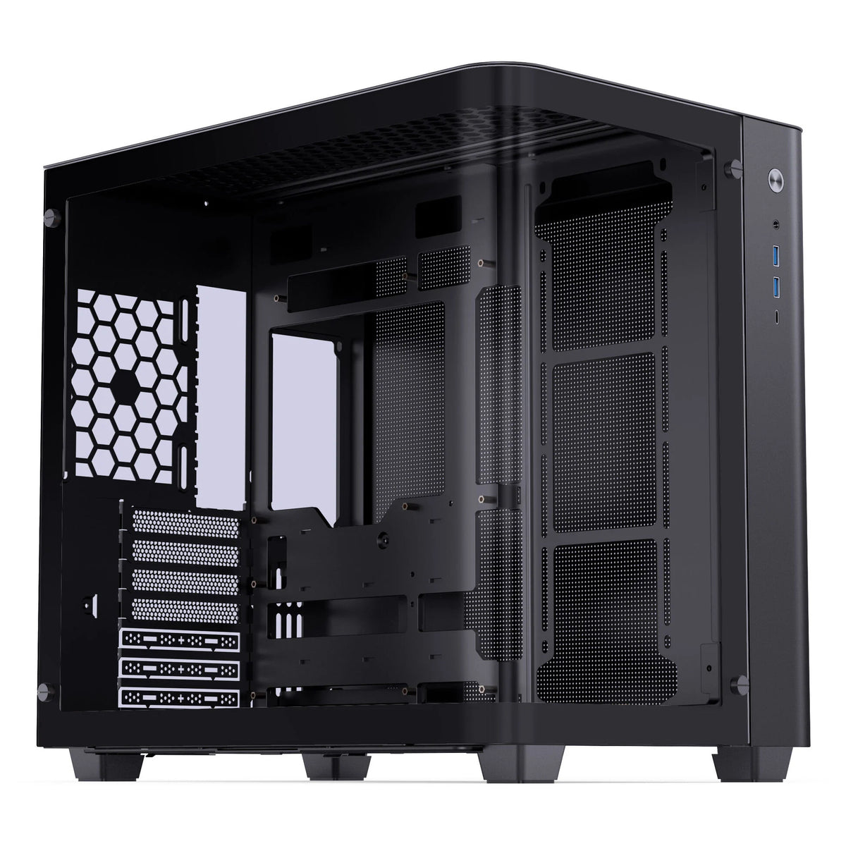 Jonsbo TK-3 Black ATX Glass Case — Computer Orbit