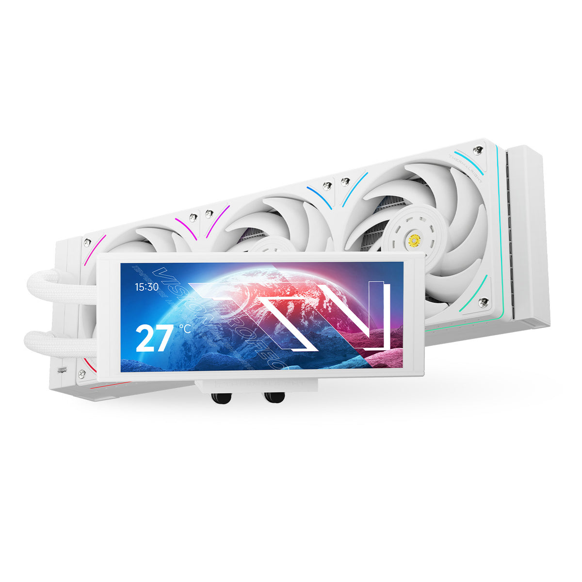 Thermalright Trofeo Vision 360 ARGB White LCD AIO Liquid Cooler ...